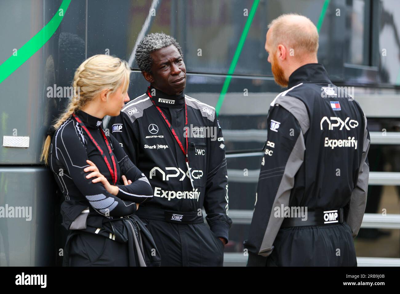 Apex GP fictional Team (Apple Movie) during the Formula 1 Championship ...