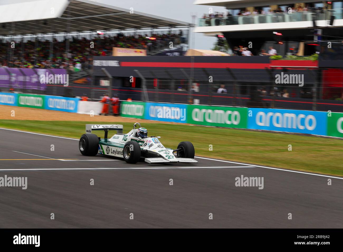 historical F1 cars demonstration during the Formula 1 Championship ...