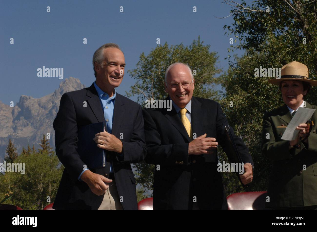 Dedication ceremony for the new Craig Thomas Discovery and Visitor ...