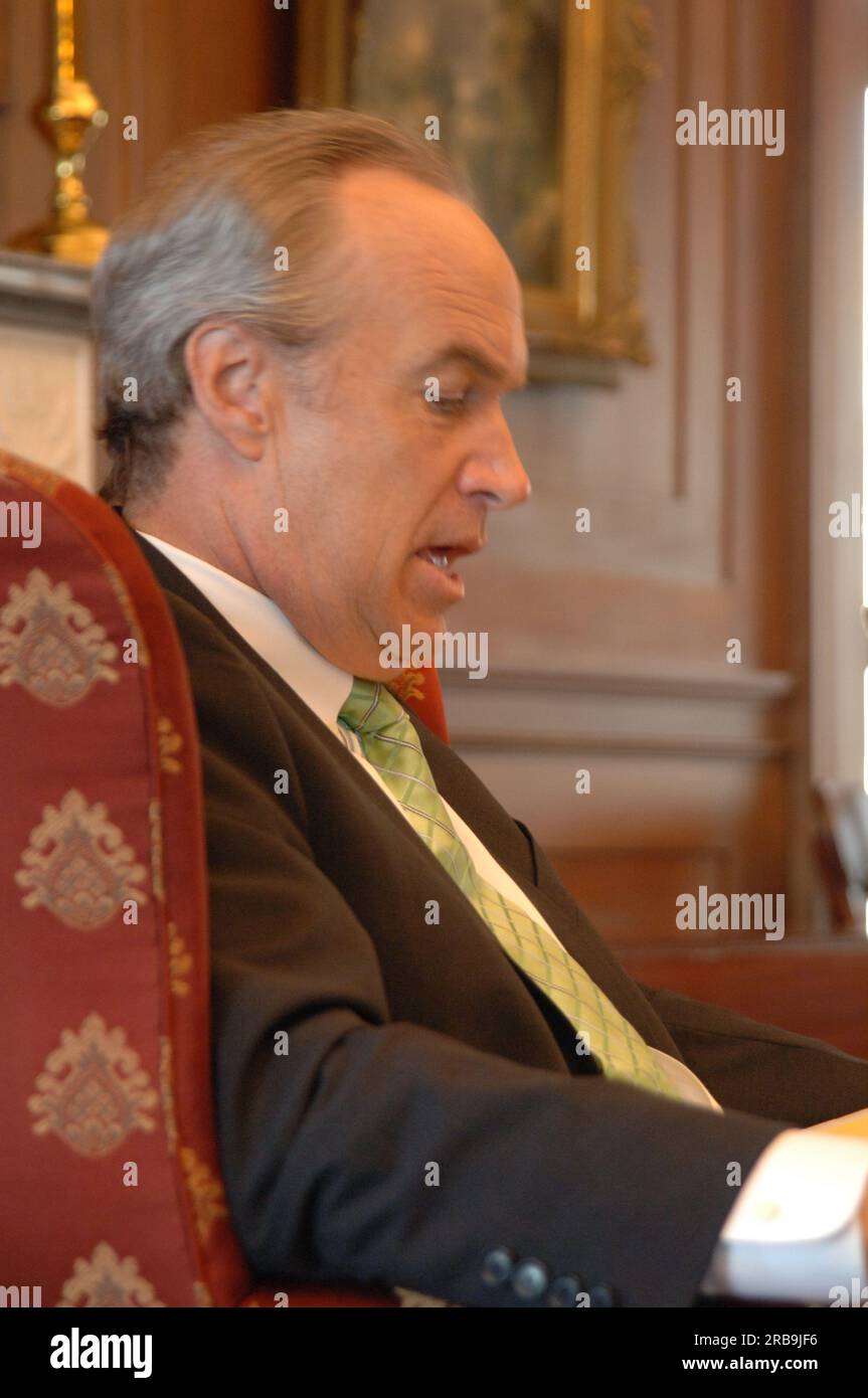 First official day at the Department of the Interior: Secretary Dirk ...