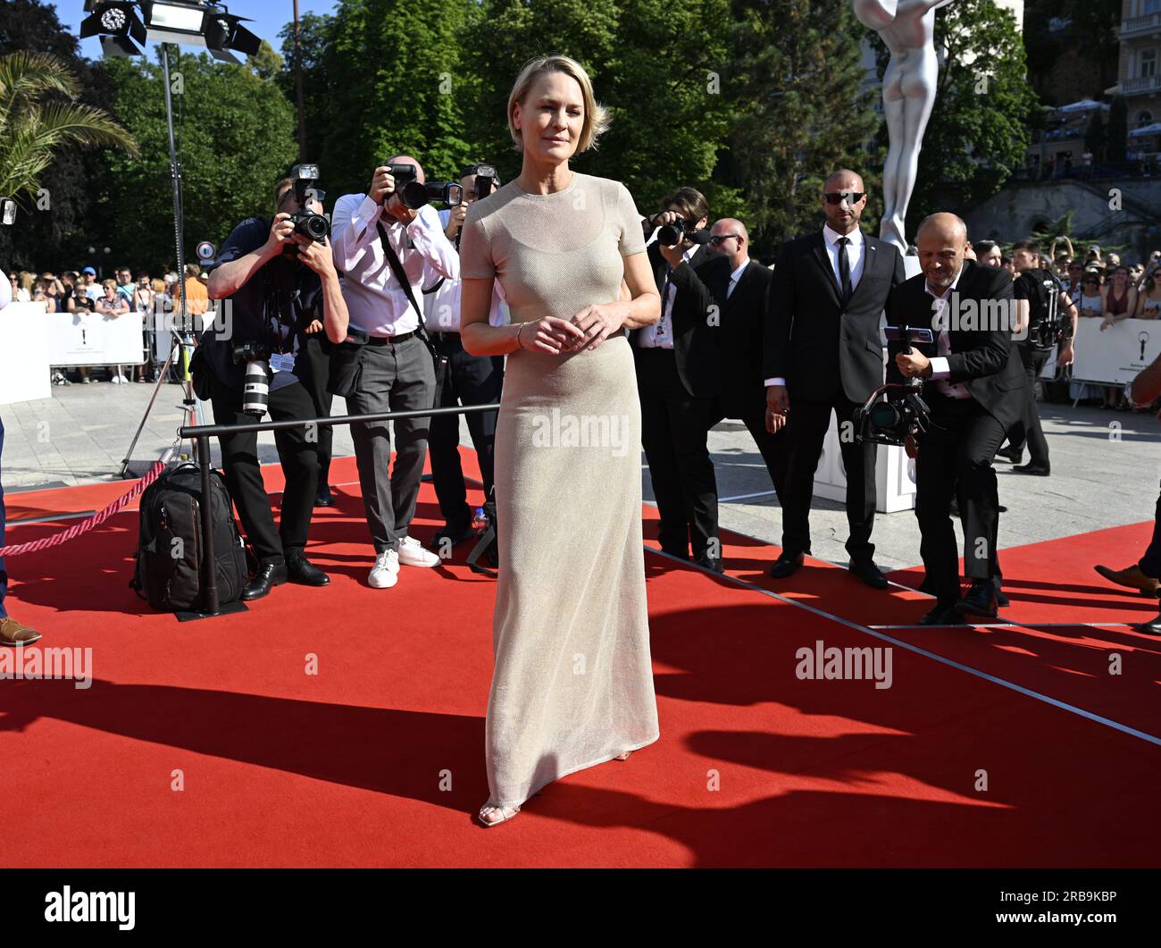 Karlovy Vary, Czech Republic. 08th July, 2023. American actress and ...