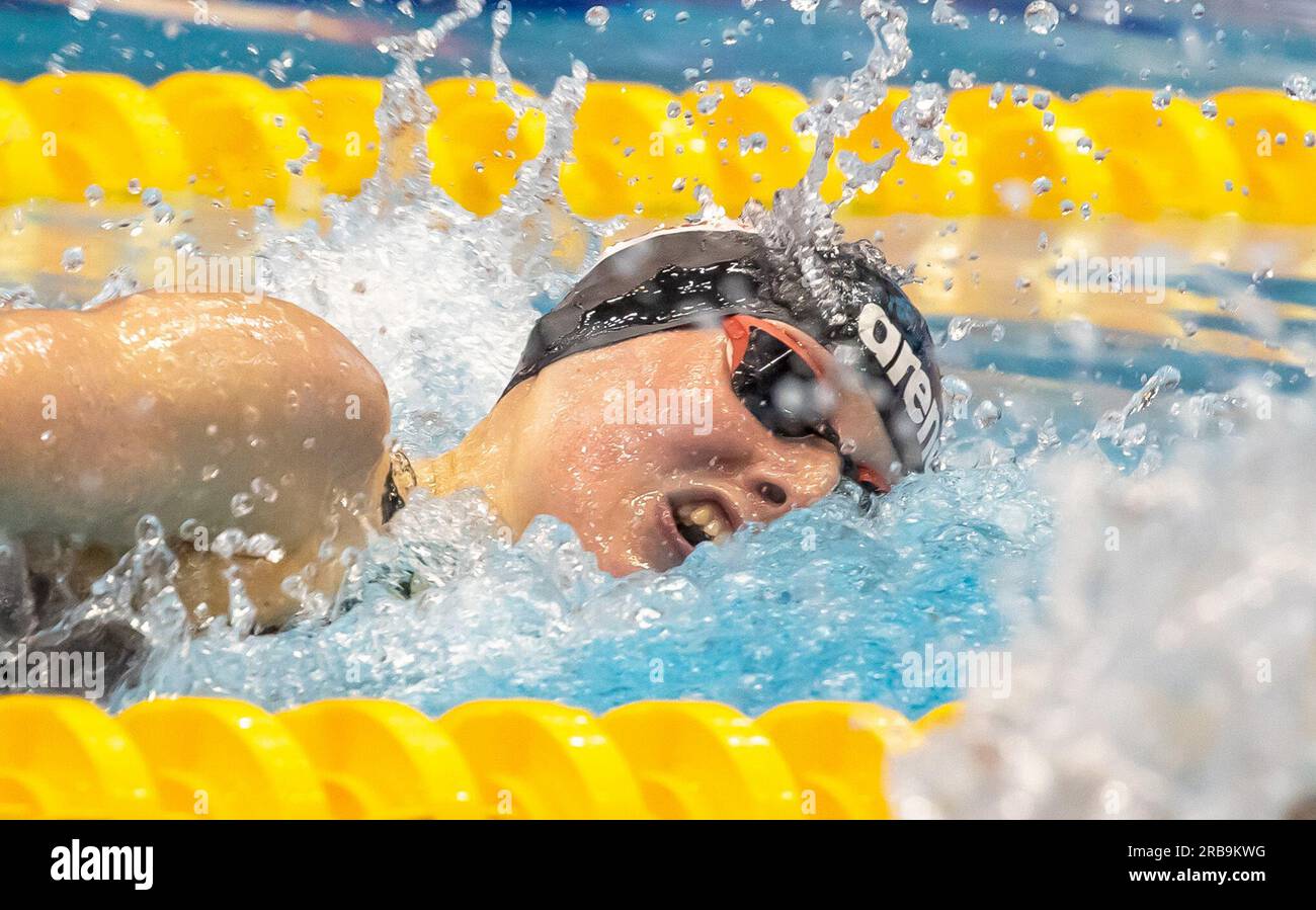 Berlin, Germany. 08th July, 2023. Swimming: German championship ...