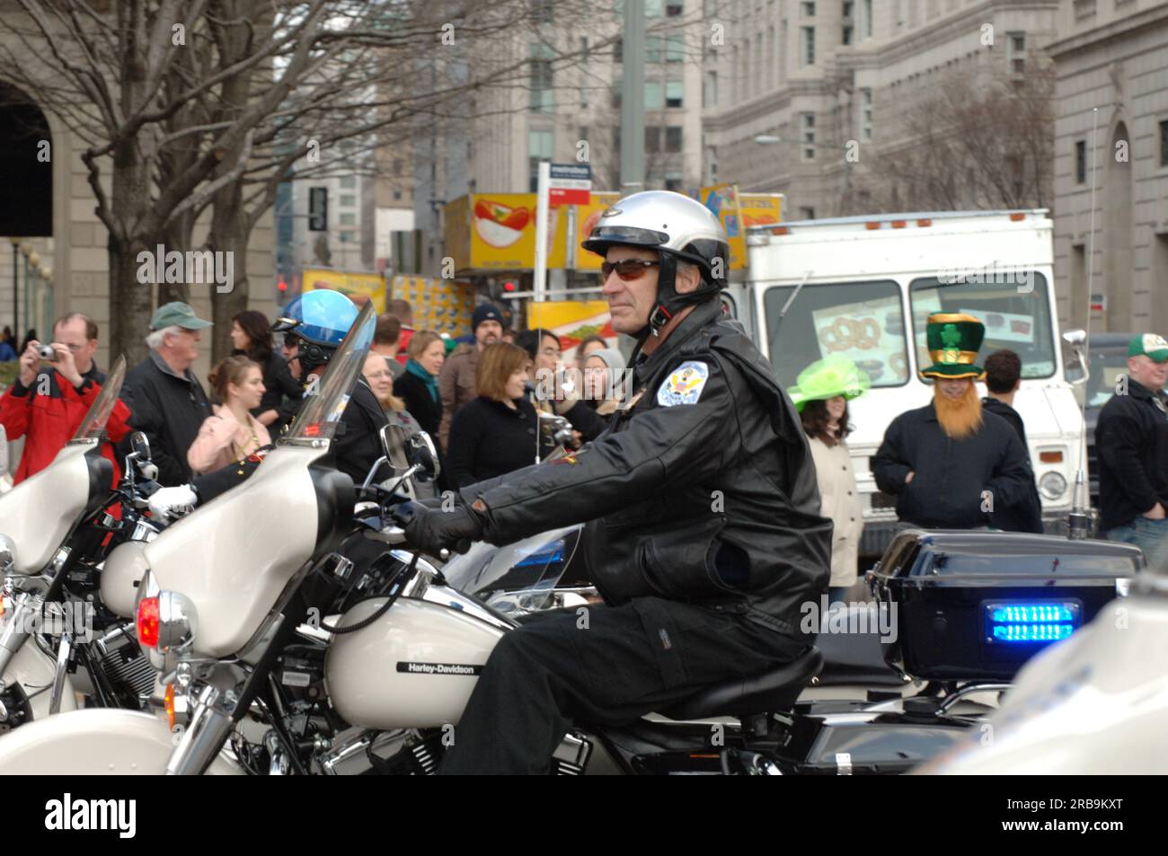 Annual St. Patrick's Day Parade along Constitution Avenue, Washington ...