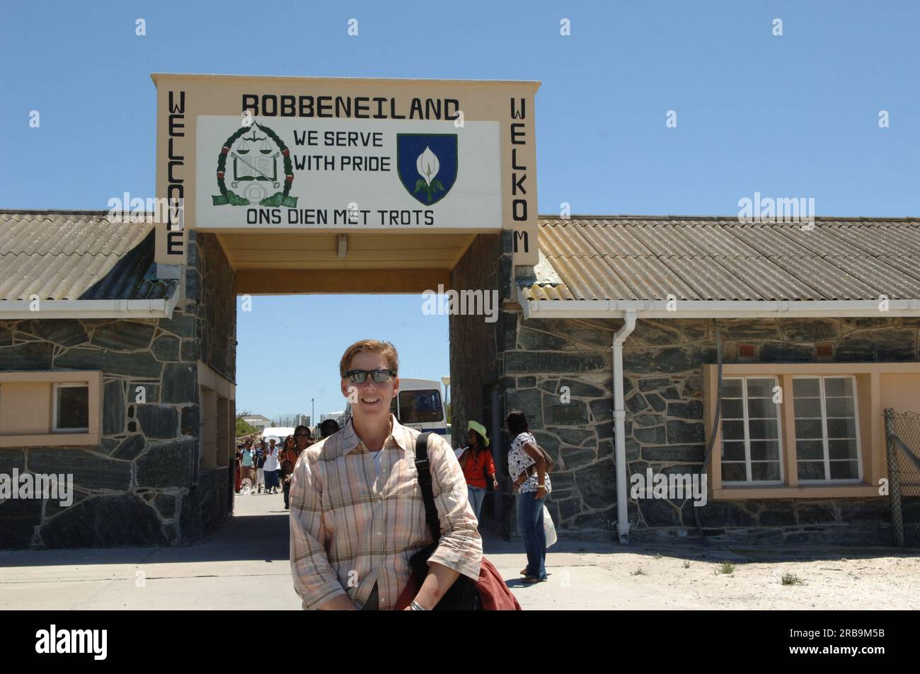 Robben Island, near Cape Town, South Africa --site of the 19th and 20th ...