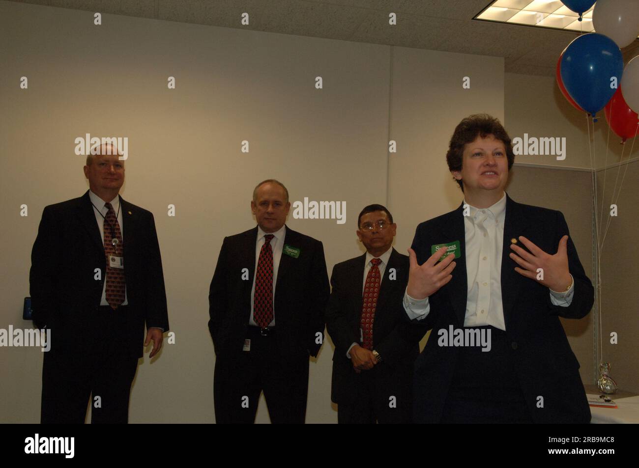 Office of Personnel Management (OPM) Director Linda Springer among ...