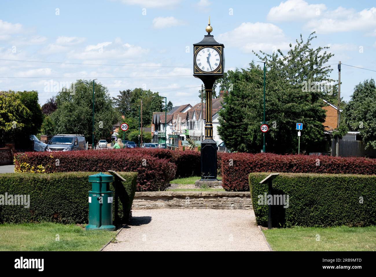 The Clock, Marston Green, West Midlands, England, UK Stock Photo - Alamy