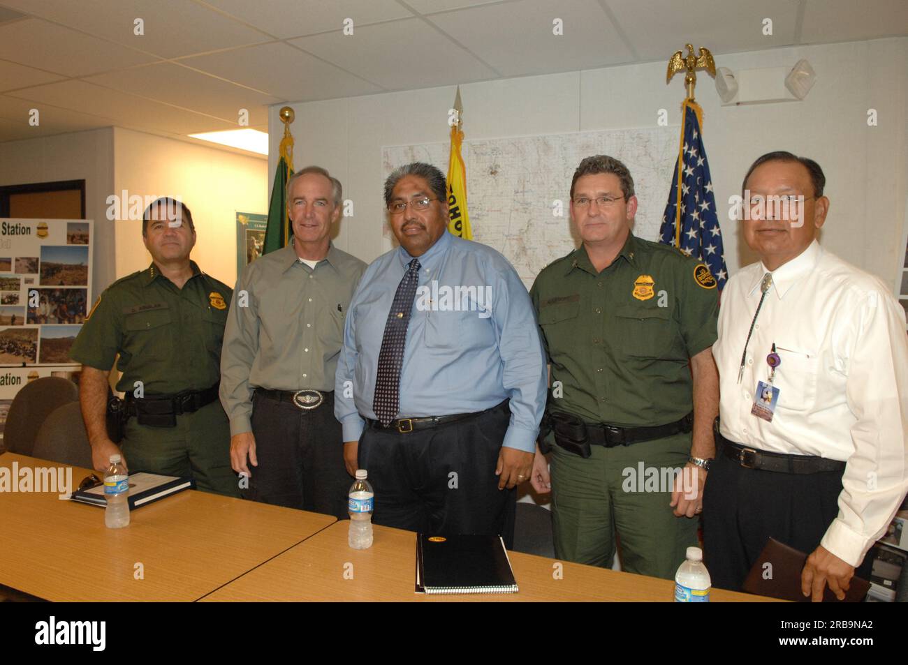 Visit of Secretary Dirk Kempthorne to Pima County, Arizona's border ...