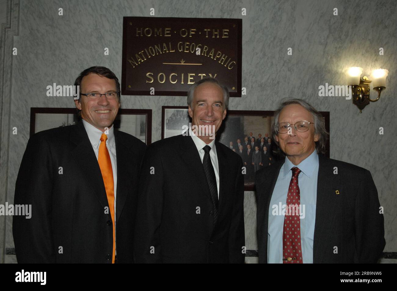 Signing event, at the National Geographic Society (NGS) headquarters in ...