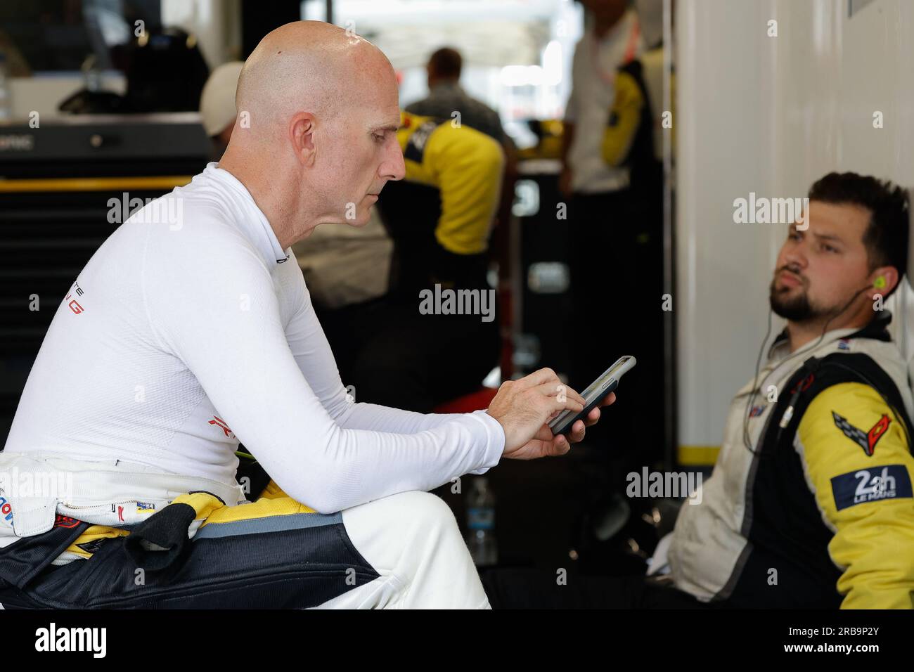 Monza, Italie. 08th July, 2023. KEATING Ben (usa), Corvette Racing ...