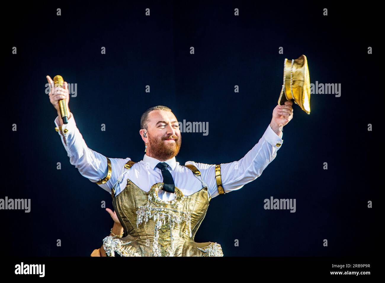 The British singer Samuel Frederick Smith better known as Sam Smith ...