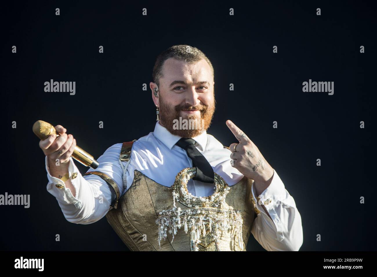 The British singer Samuel Frederick Smith better known as Sam Smith ...