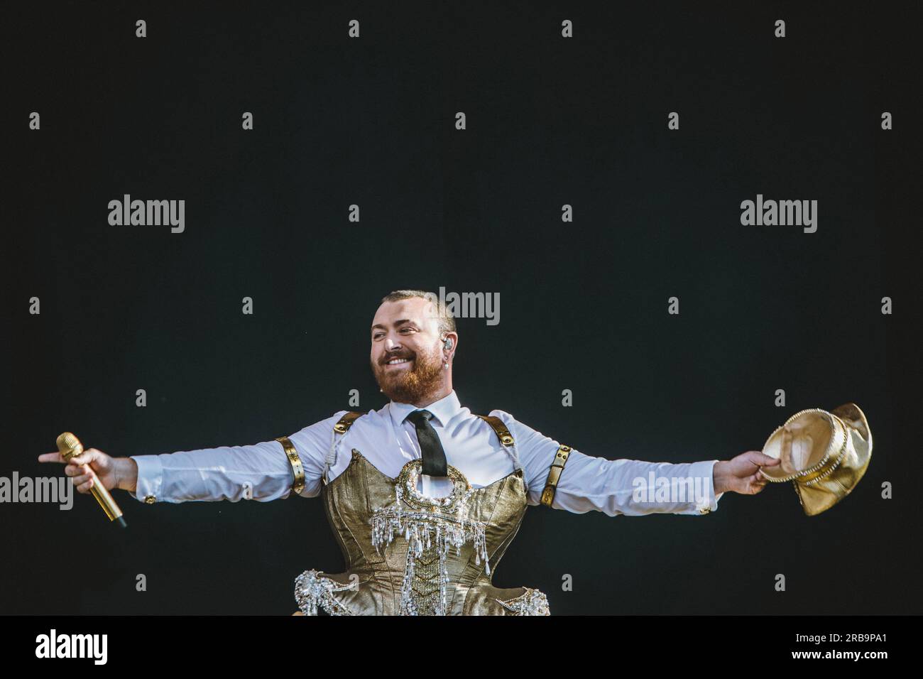 The British singer Samuel Frederick Smith better known as Sam Smith ...