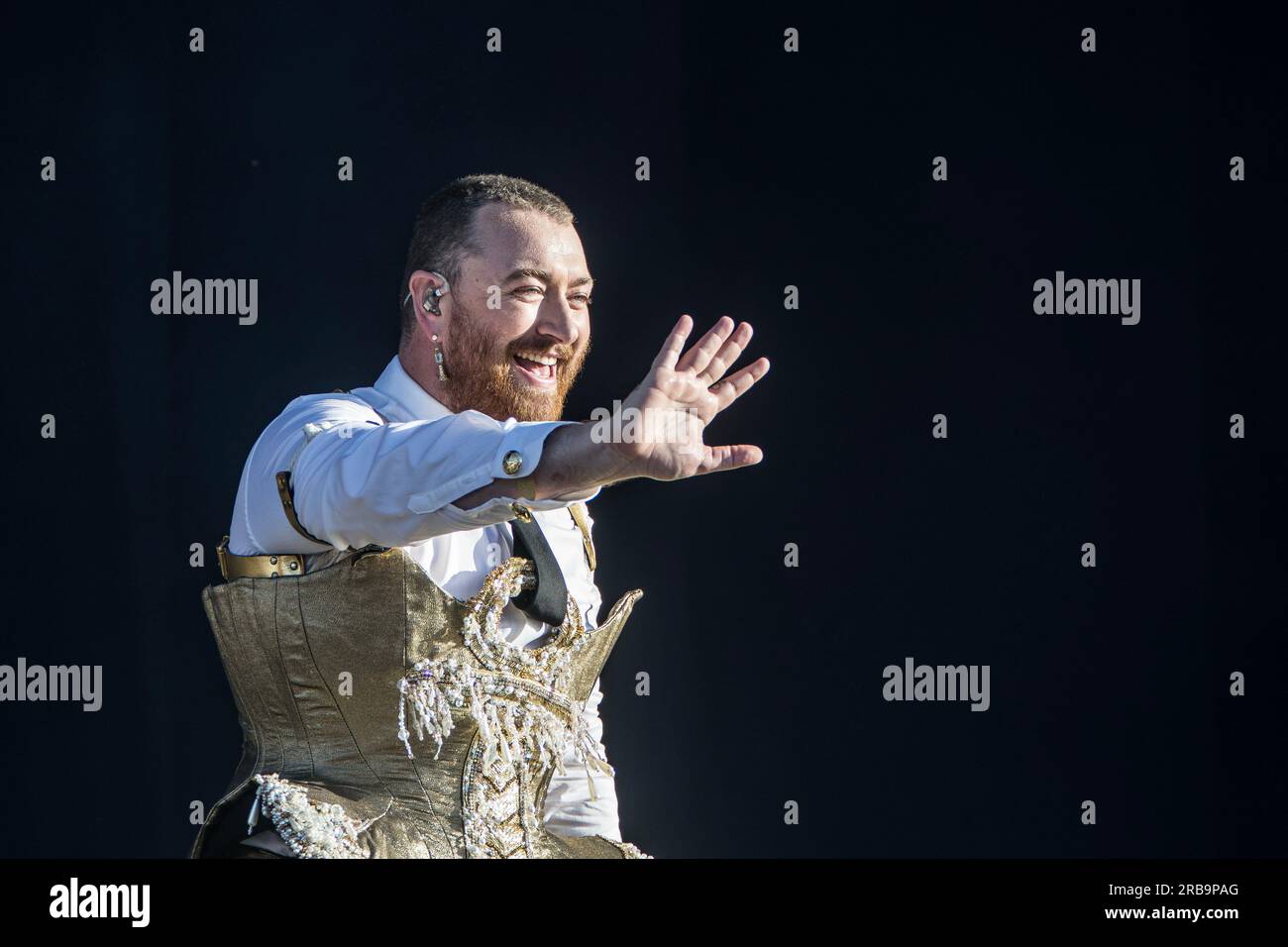 The British singer Samuel Frederick Smith better known as Sam Smith ...