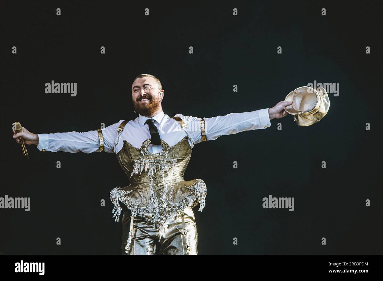 The British singer Samuel Frederick Smith better known as Sam Smith ...