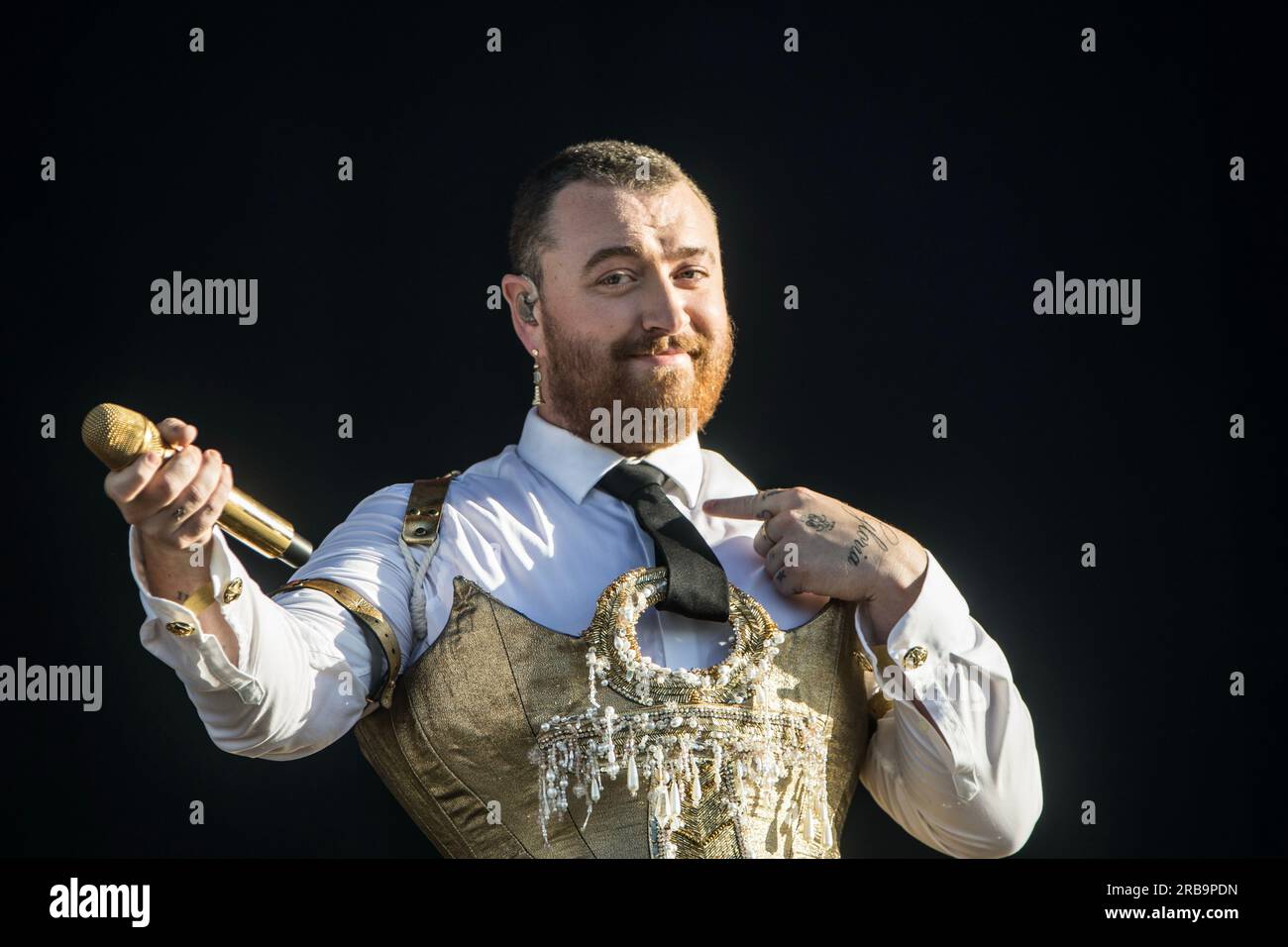 The British singer Samuel Frederick Smith better known as Sam Smith ...