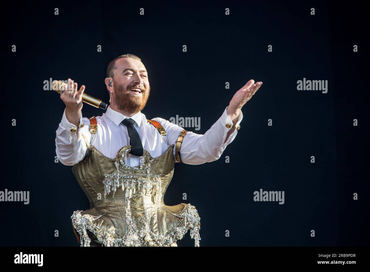 The British singer Samuel Frederick Smith better known as Sam Smith ...