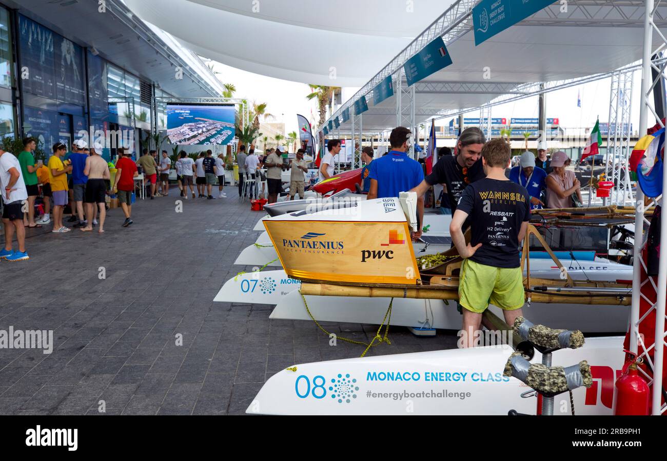 Monaco energy boat challenge hi-res stock photography and images - Alamy