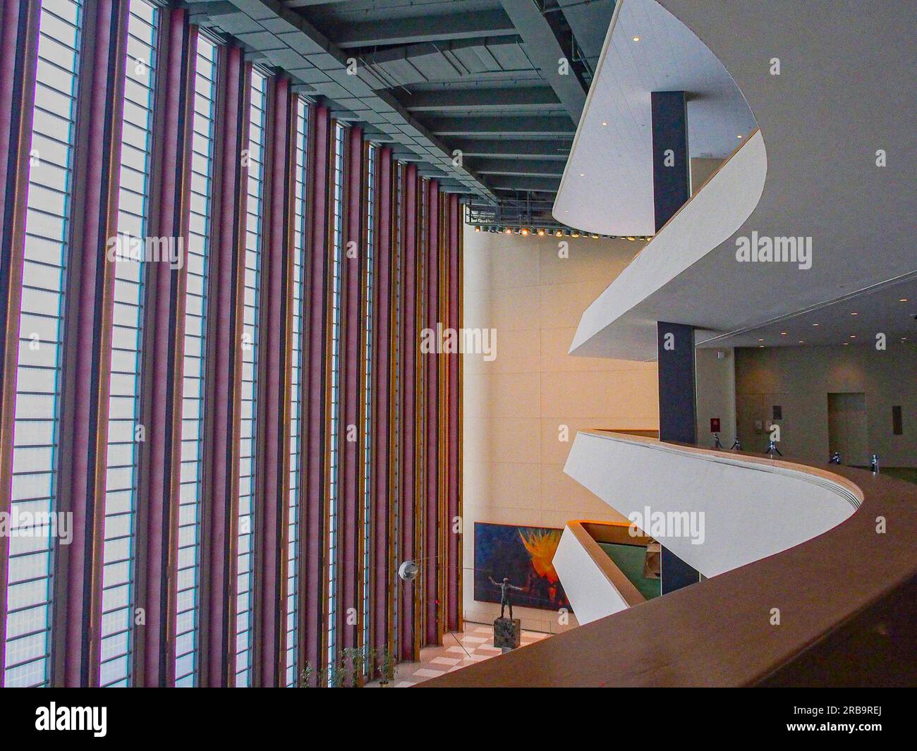 New York, New York, USA. 8th July, 2023. The interior and details of ...