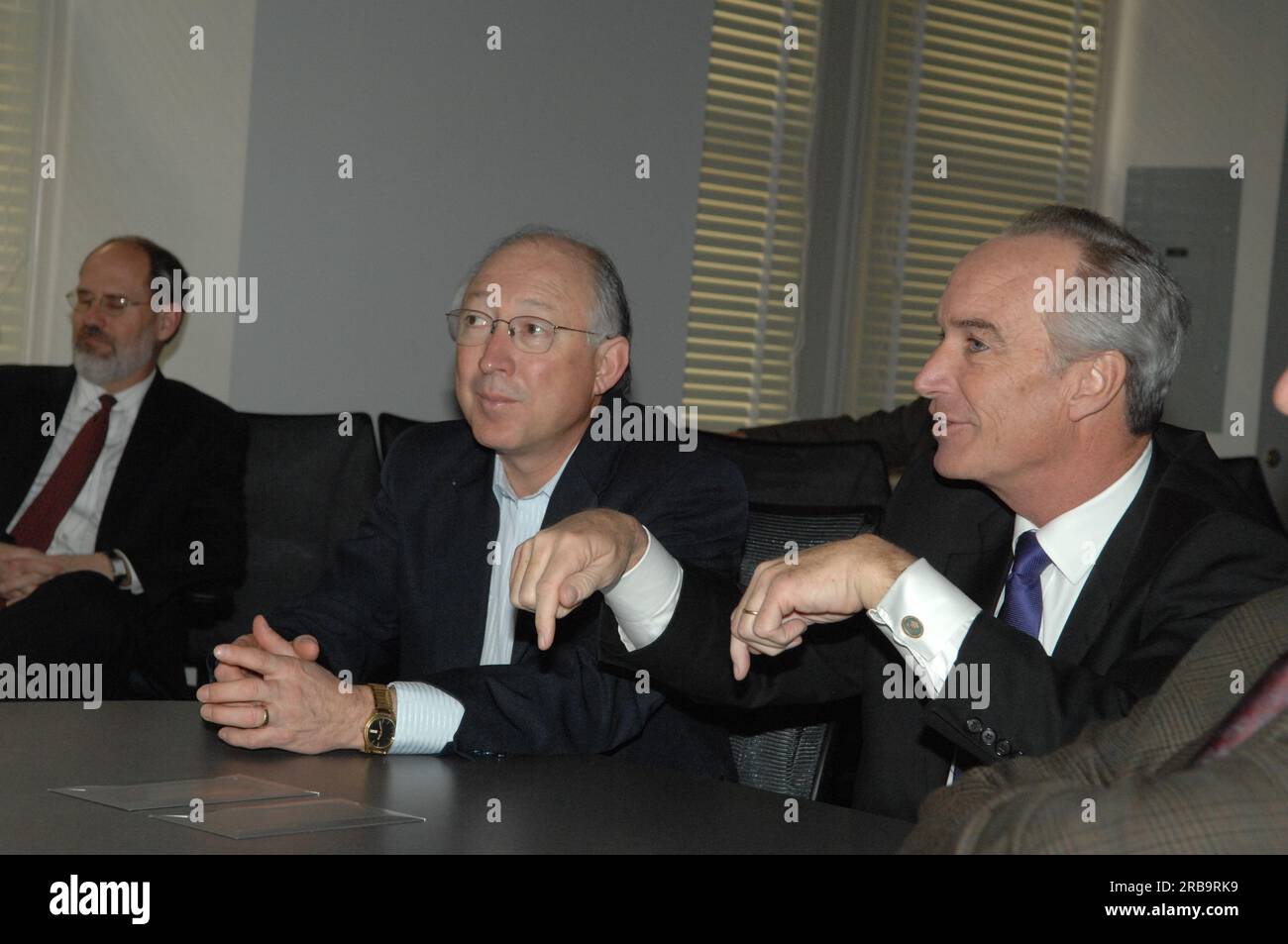 Colorado Senator, and Secretary of the Interior nominee, Ken Salazar ...