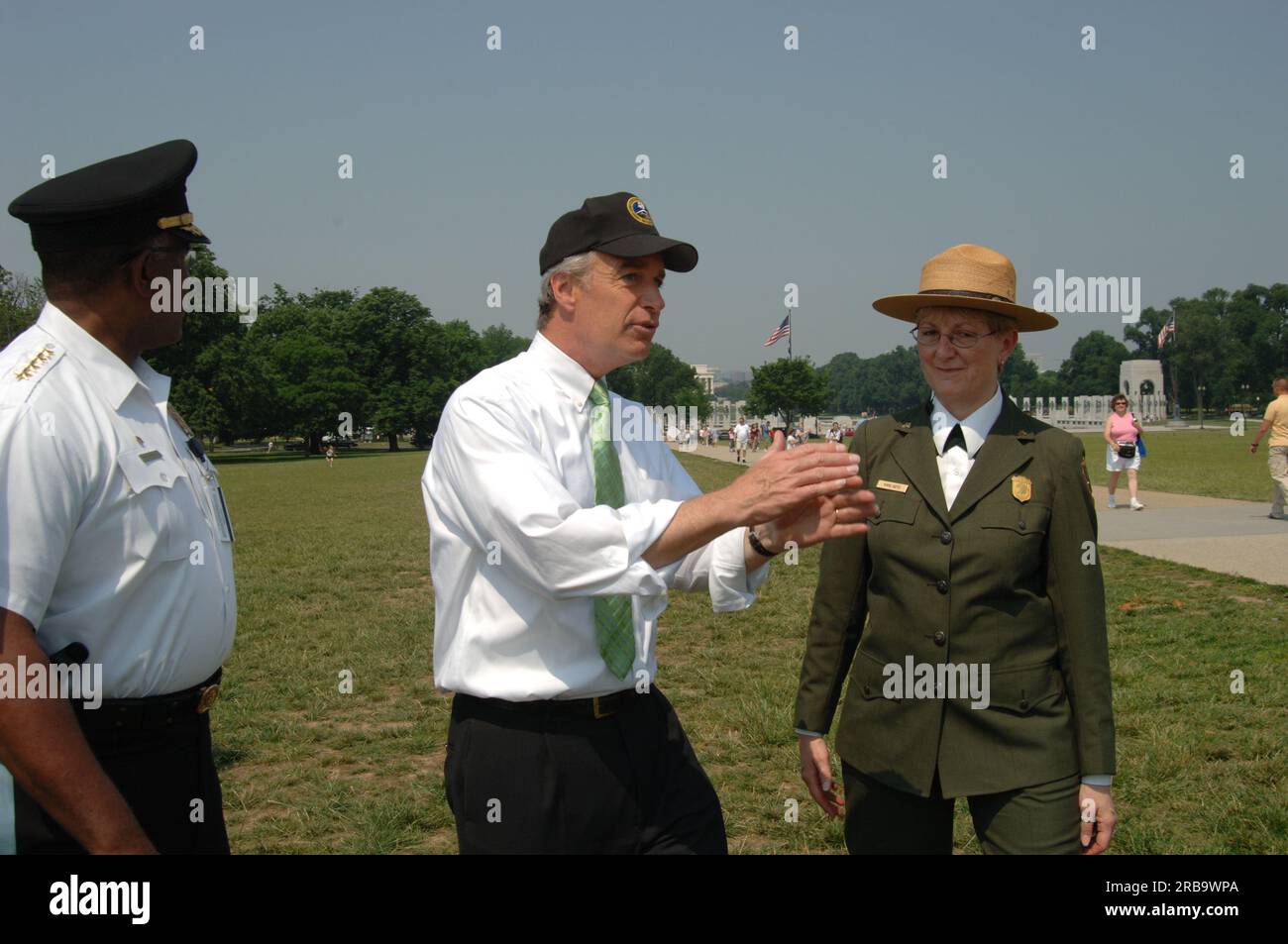 First official day at the Department of the Interior: Secretary Dirk ...