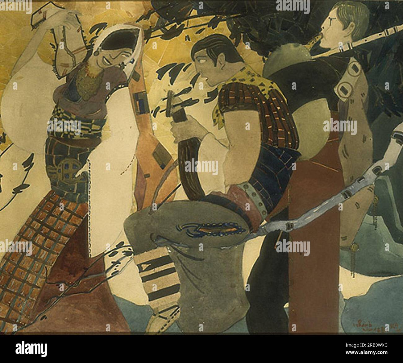 Gadular 1926 by Ivan Milev Stock Photo - Alamy