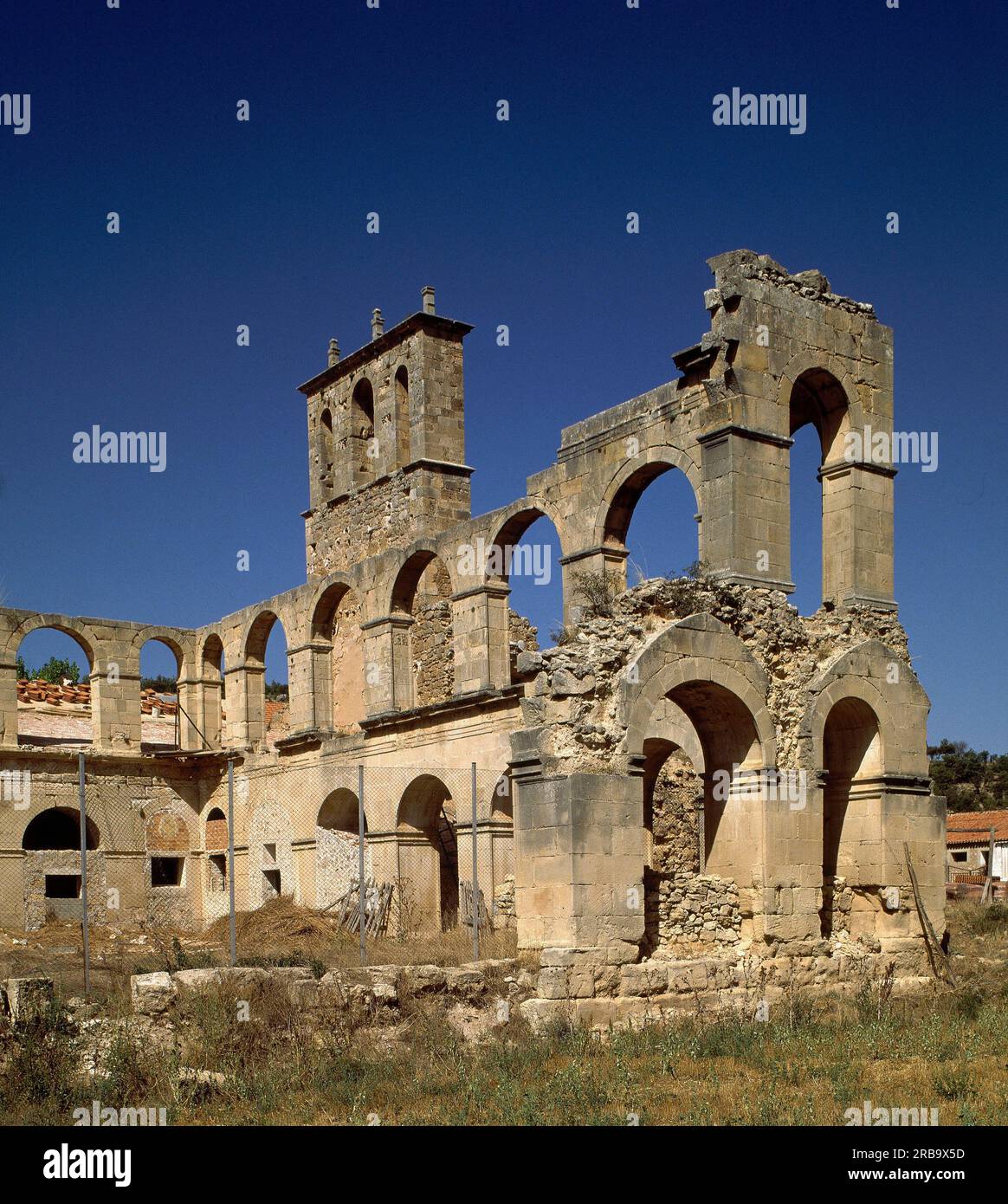 RUINAS. Location: MONASTERIO. Ovila. Guadalajara. SPAIN Stock Photo - Alamy