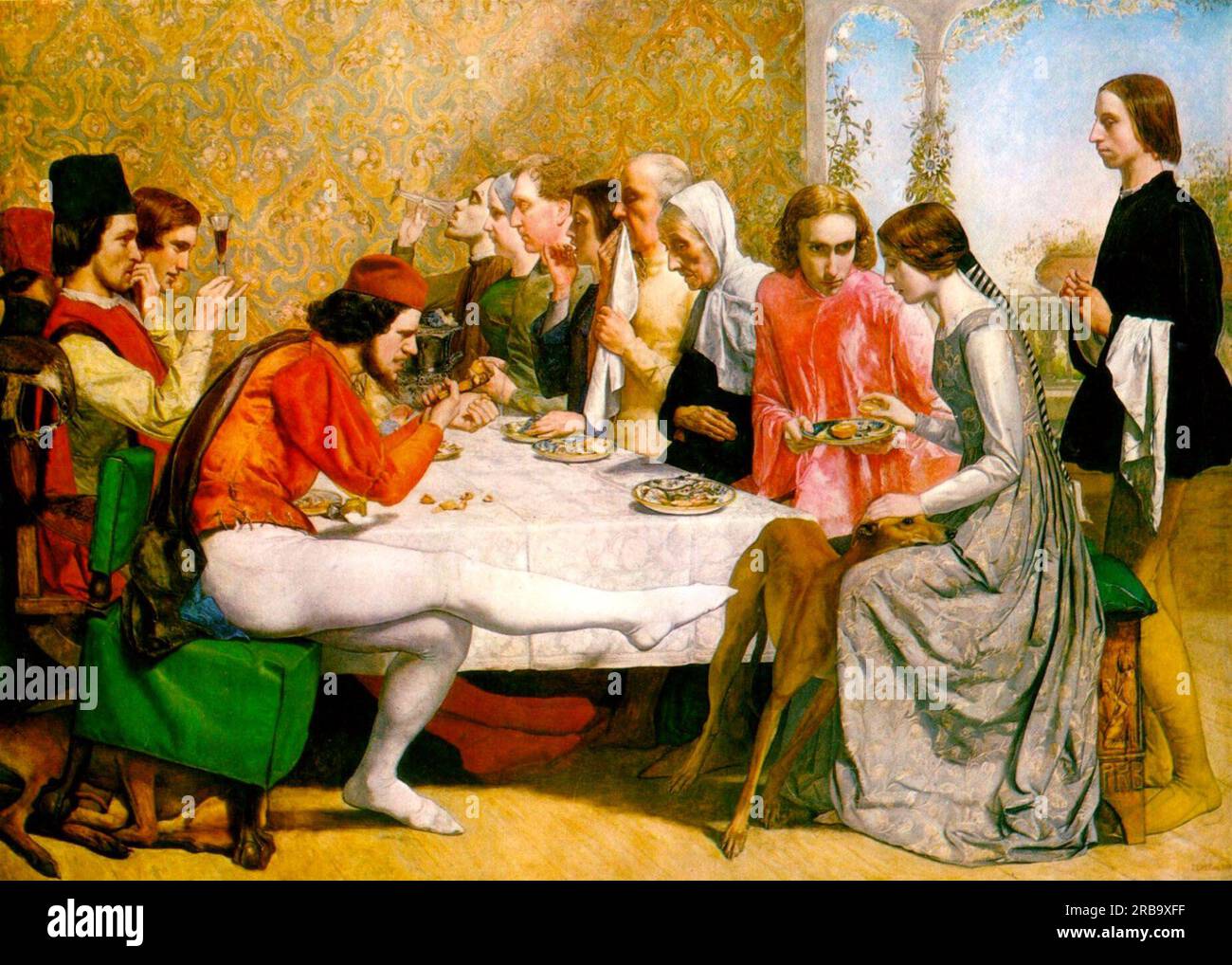 John everett millais isabella hi-res stock photography and images - Alamy