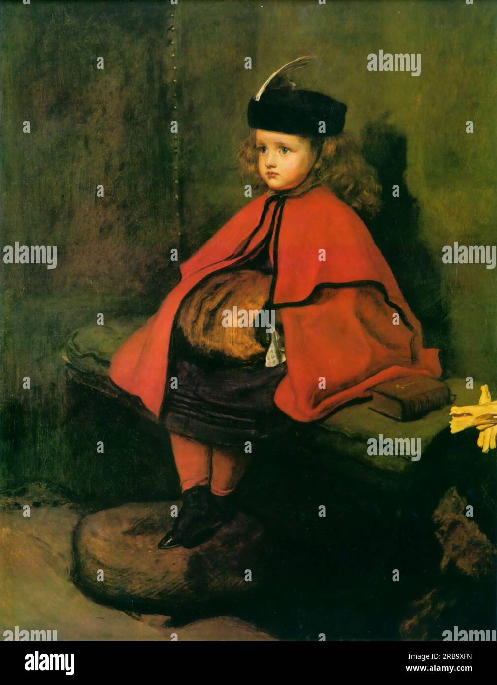 My First Sermon 1863 by John Everett Millais Stock Photo - Alamy