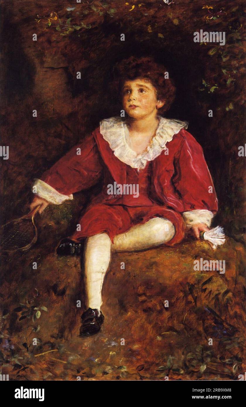 The Honourable John Nevile Manners 1896 by John Everett Millais Stock ...