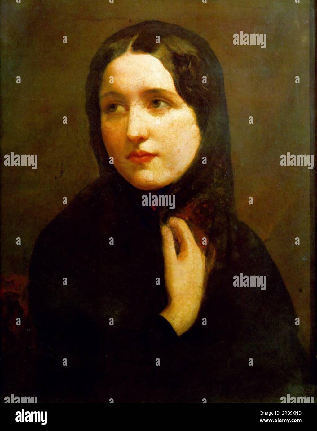 Mariana 1851 by John Everett Millais Stock Photo - Alamy