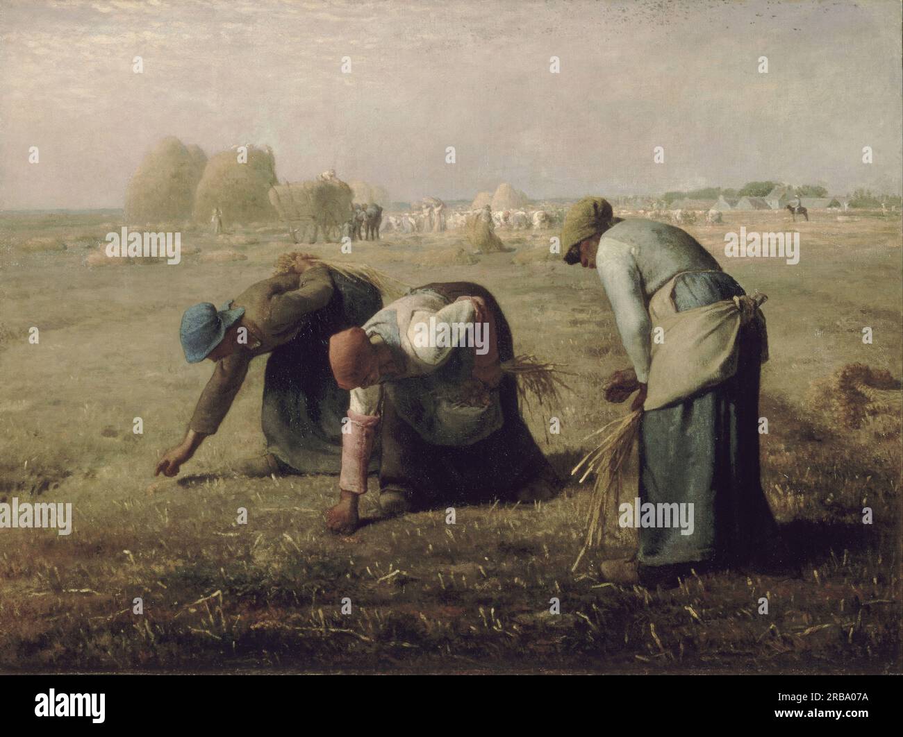 The Gleaners 1857 by Jean-Francois Millet Stock Photo - Alamy