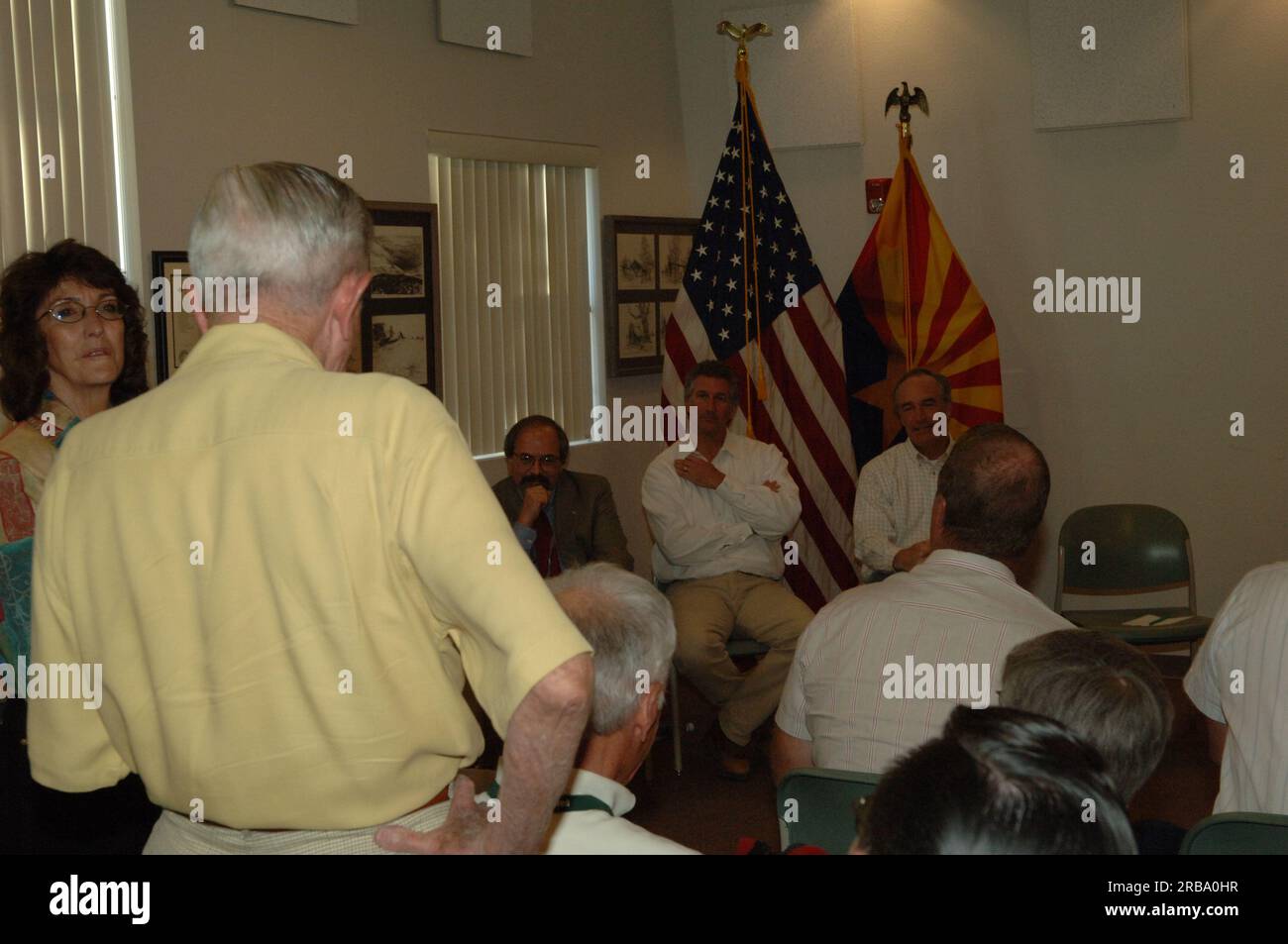 Visit of Secretary Dirk Kempthorne to Gila Community College in Payson ...