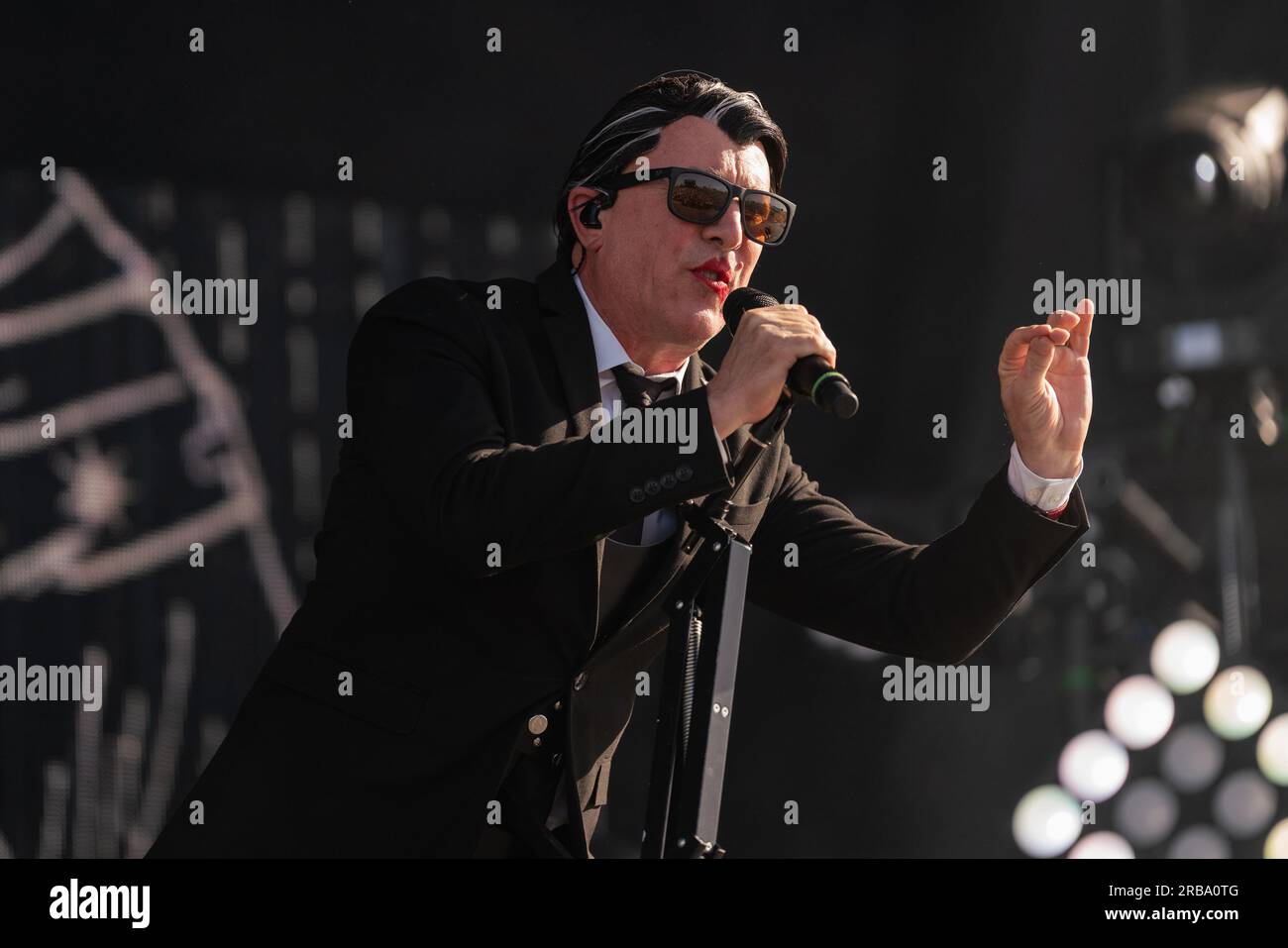 Maynard James Keenan member of the American rock band Puscifer ...