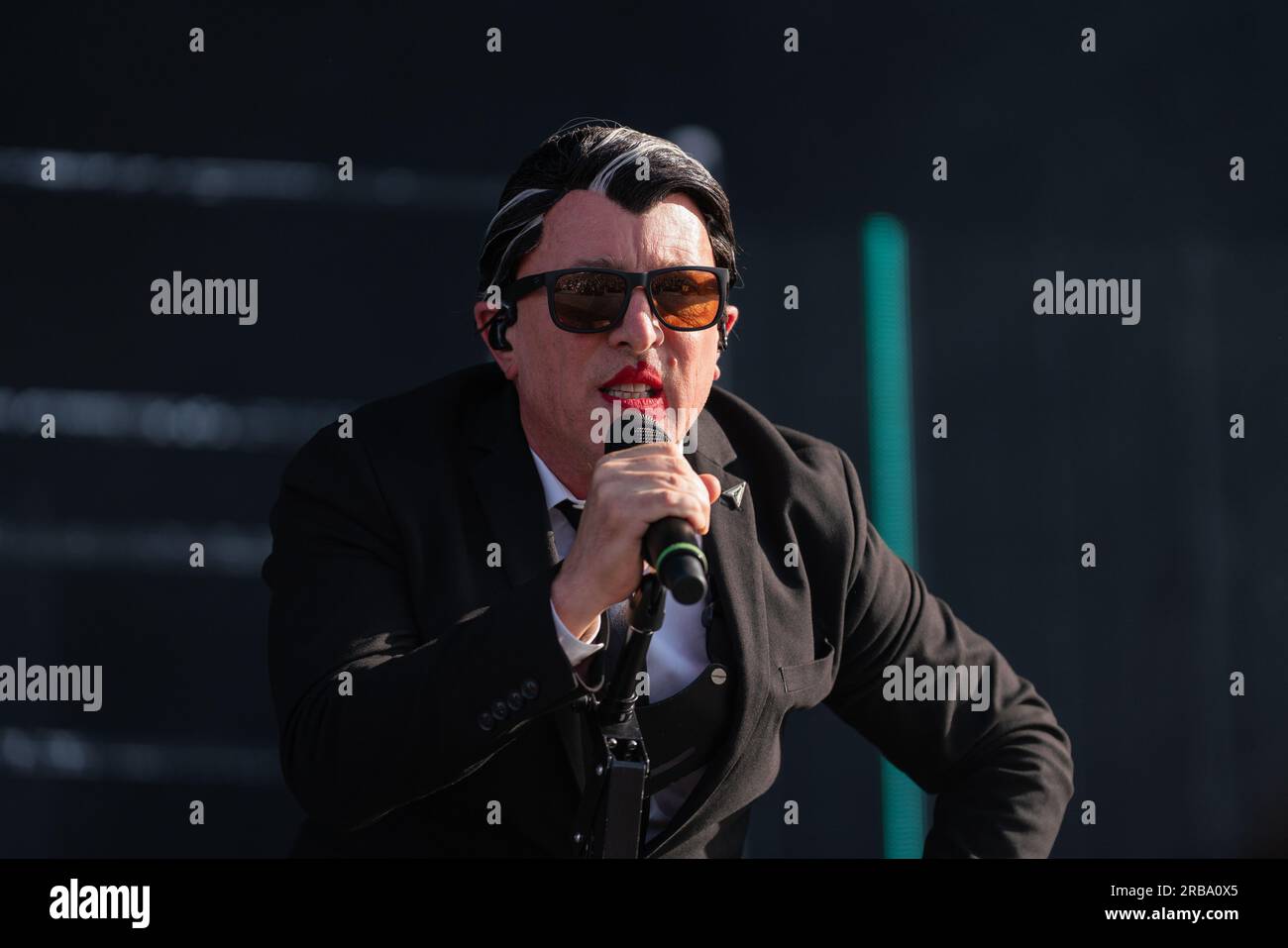Maynard James Keenan member of the American rock band Puscifer ...