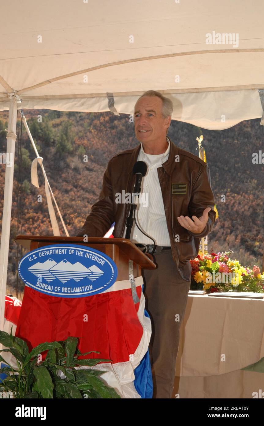 Visit of Secretary Dirk Kempthorne to Durango, Colorado, for ...