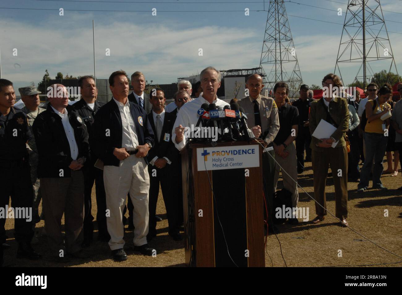 Secretary Dirk Kempthorne on visit to Los Angeles County, California ...