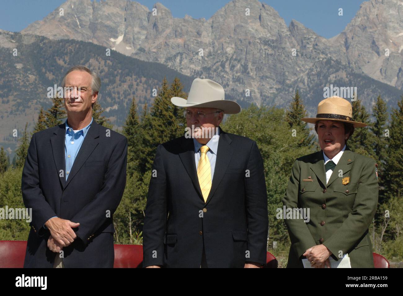 Dedication ceremony for the new Craig Thomas Discovery and Visitor ...
