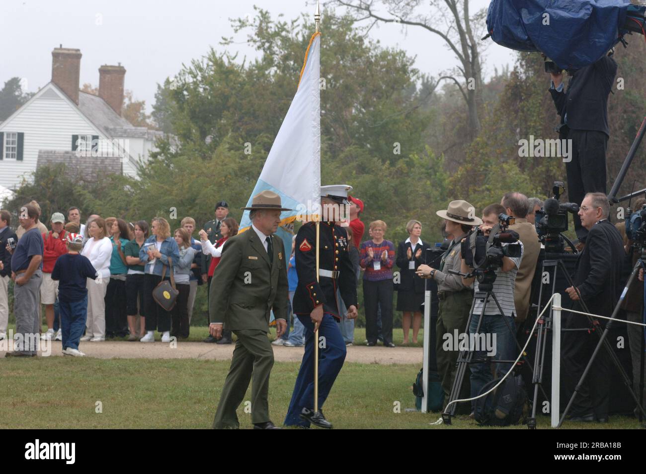 Visit of Secretary Dirk Kempthorne to Yorktown, Virginia to deliver the ...