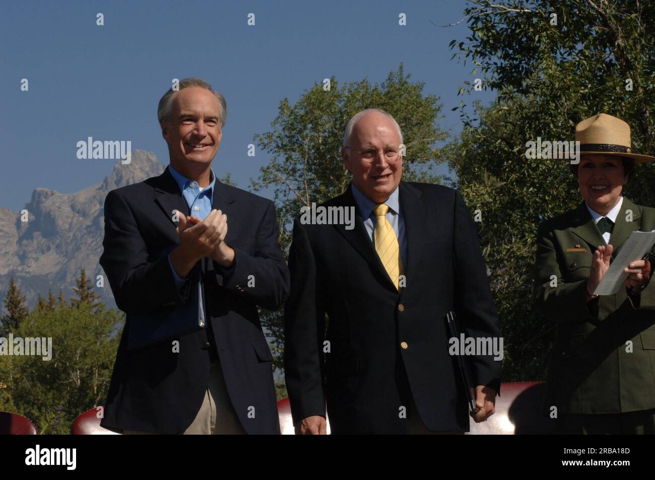 Dedication ceremony for the new Craig Thomas Discovery and Visitor ...