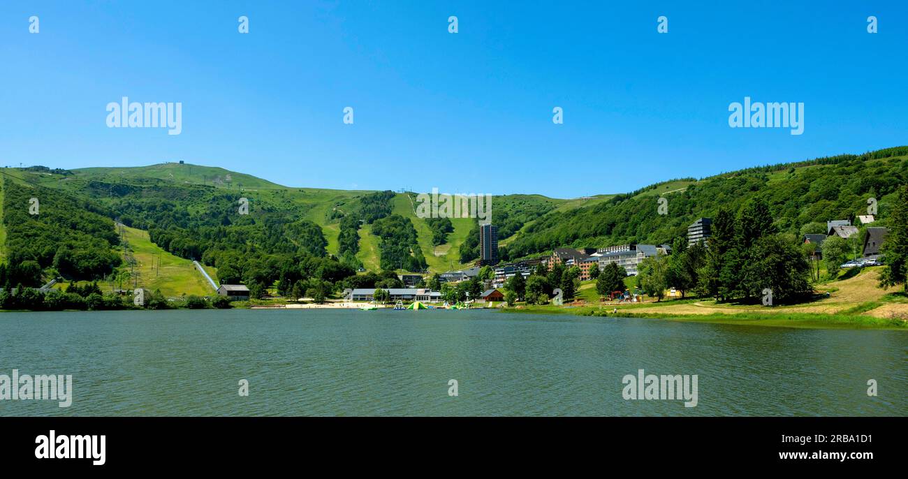 Super Besse ski resort , Regional Nature Park of Volcans d'Auvergne Puy ...