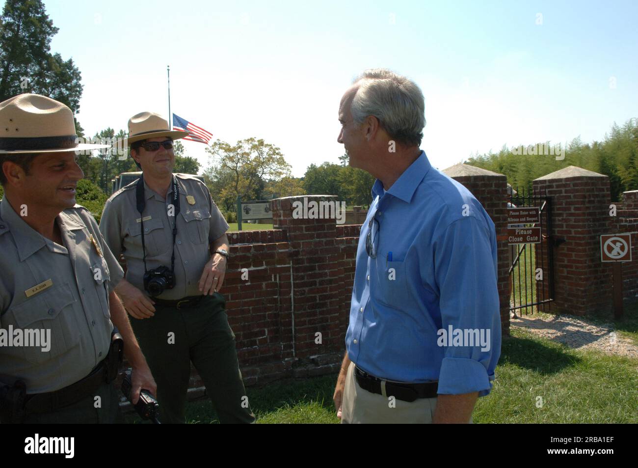 Visit of Secretary Dirk Kempthorne to Williamsburg, Virginia, for ...