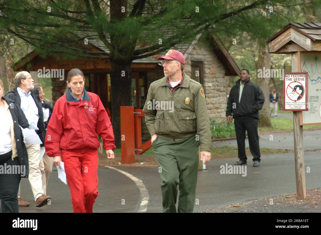 Visit of Acting Secretary P. Lynn Scarlett and aides to Lorimer Park ...