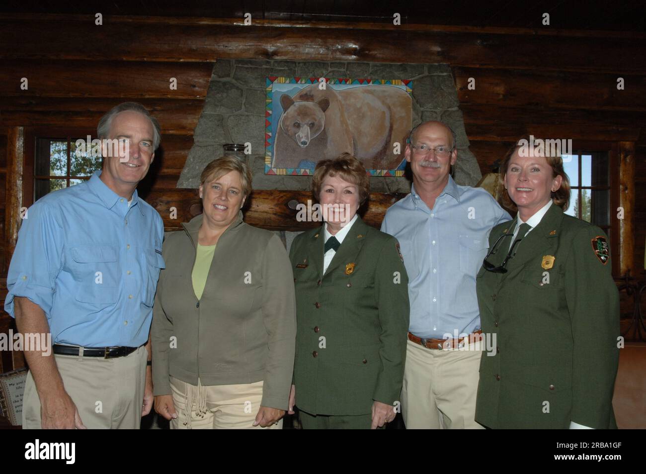 Visit of Secretary Dirk Kempthorne, wife Patricia, and Secretary's ...