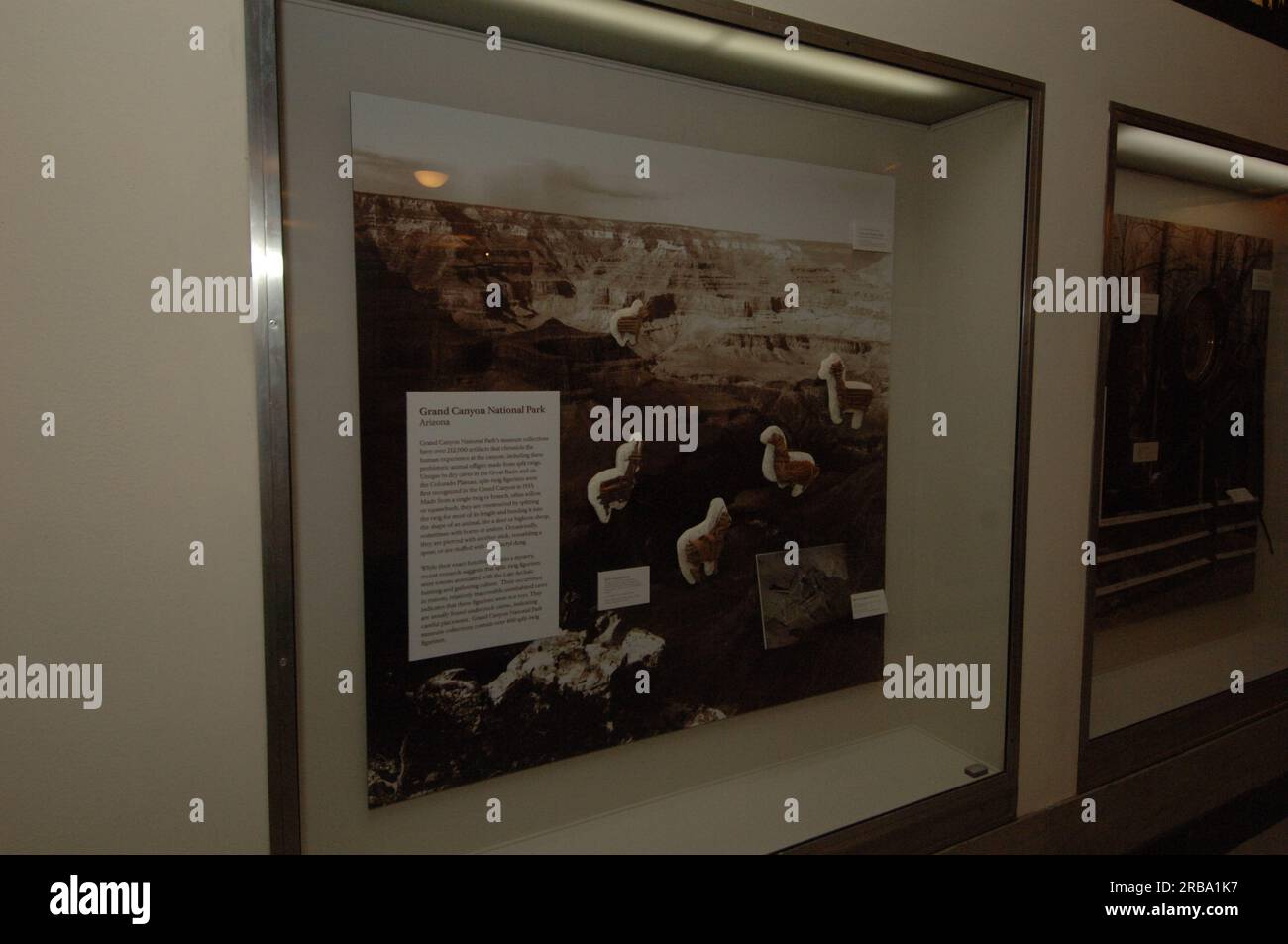 Interior Museum exhibits, viewing spaces Stock Photo - Alamy