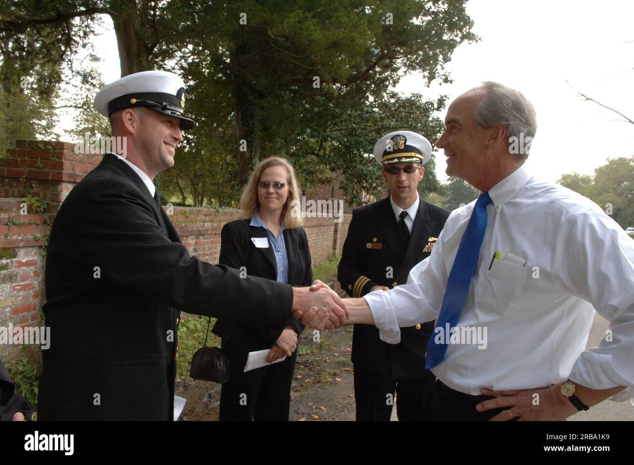 Visit of Secretary Dirk Kempthorne to Yorktown, Virginia to deliver the ...