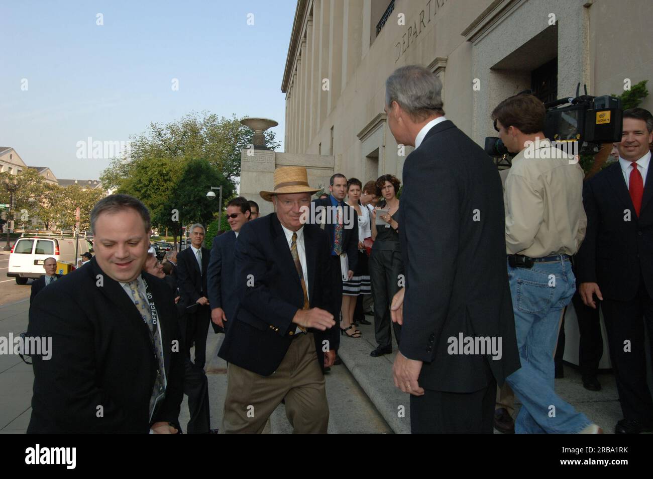First official day at the Department of the Interior: Secretary Dirk ...