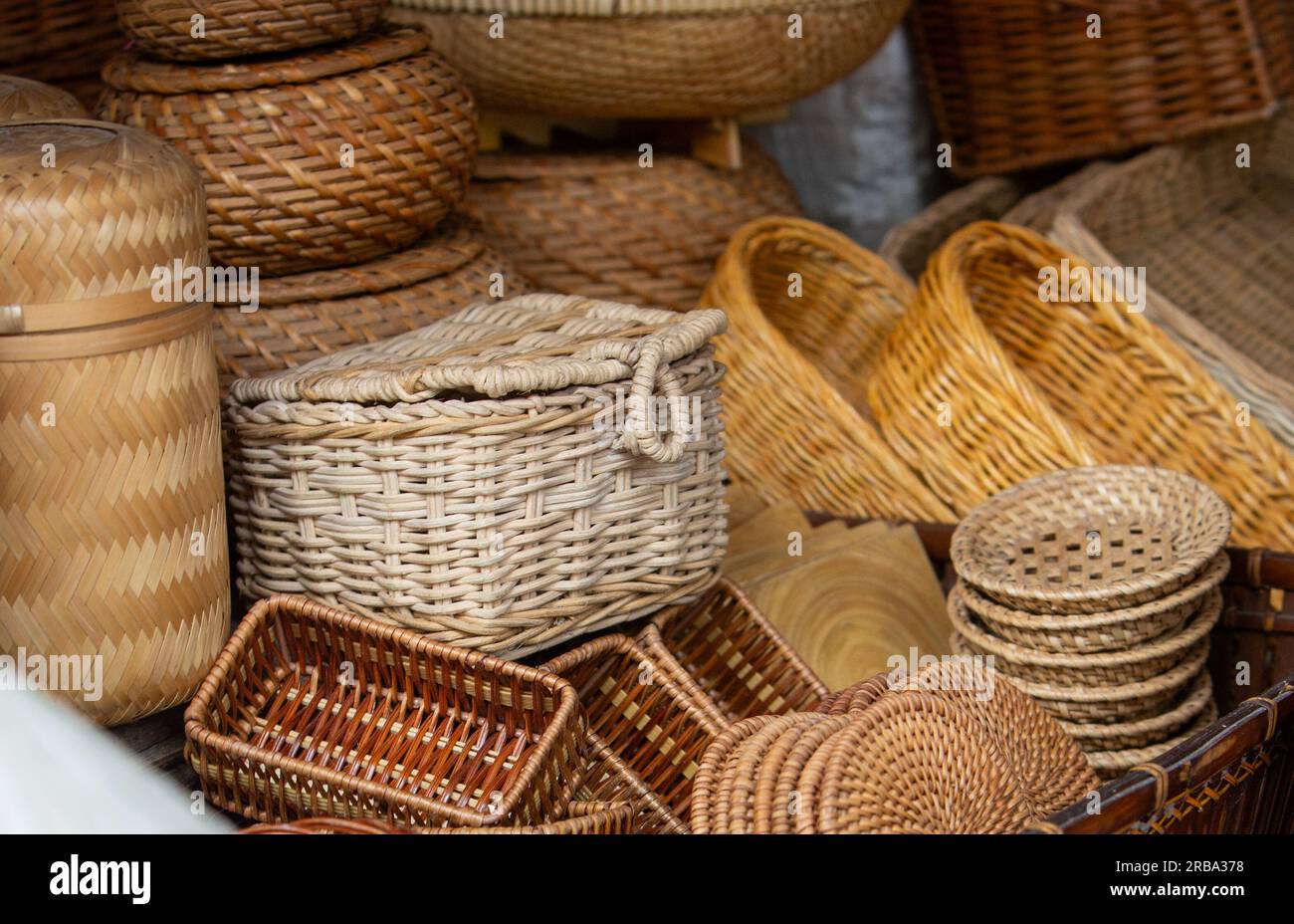 Vietnamese handmade basket hi-res stock photography and images - Alamy