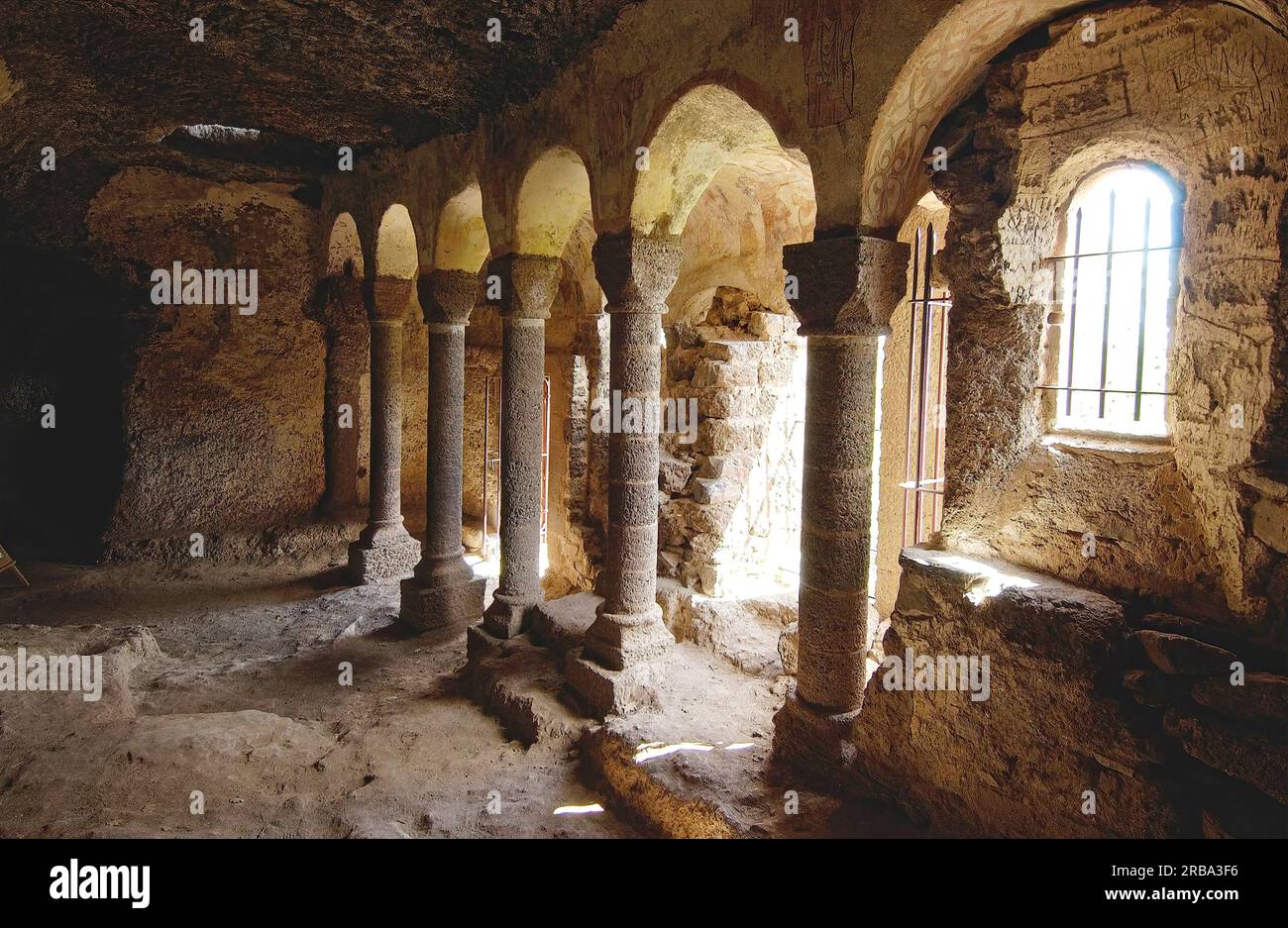 Saint Pierre Colamine. Chapel of Jonas caves ( Grottes de Jonas ...
