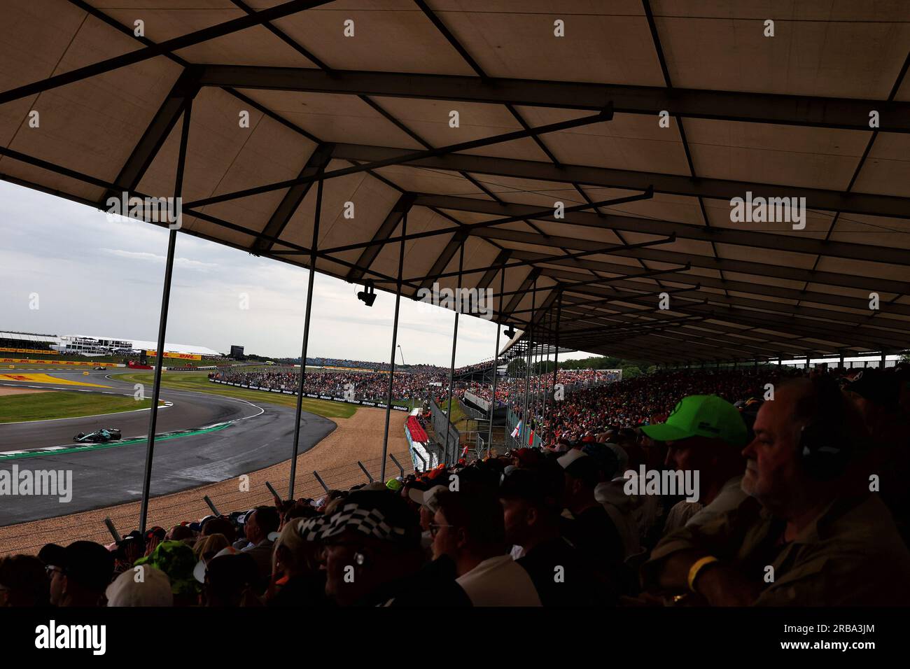 Silverstone, UK. 08th July, 2023. Lance Stroll (CDN) Aston Martin F1 ...