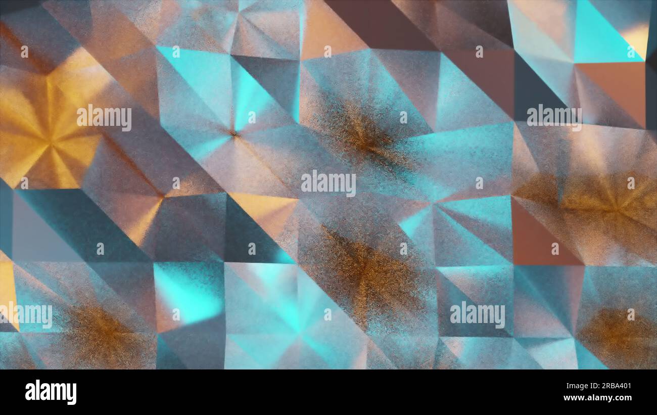 Triangles pattern. Computer generated 3d render Stock Photo - Alamy